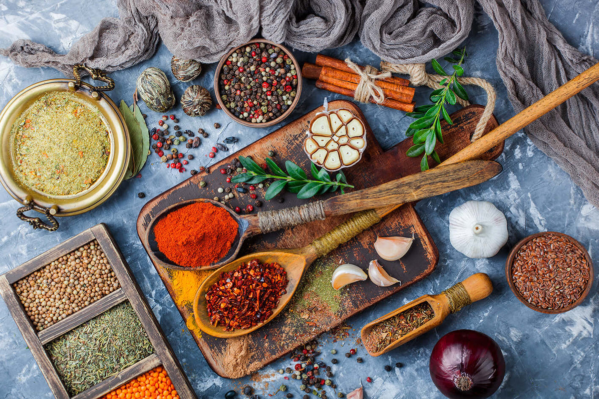 Keuken Schilderij Herbs and Spices - About Arts